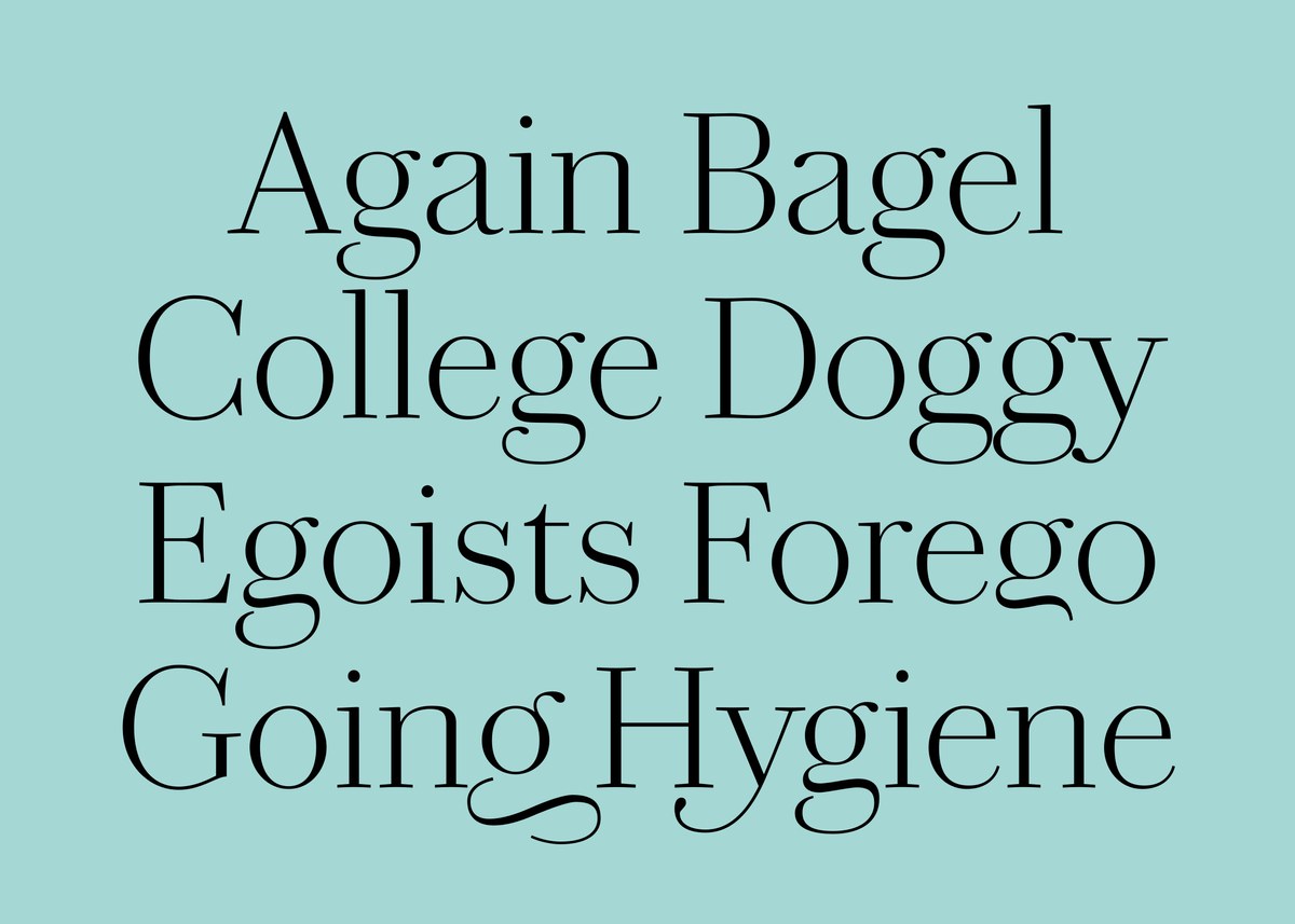 Commercial Type » About » Chiswick: A vernacular letter